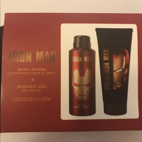 Accessories | Marvel Iron Man Toiletry Dopp Bag Sprayshower Gel | Poshmark